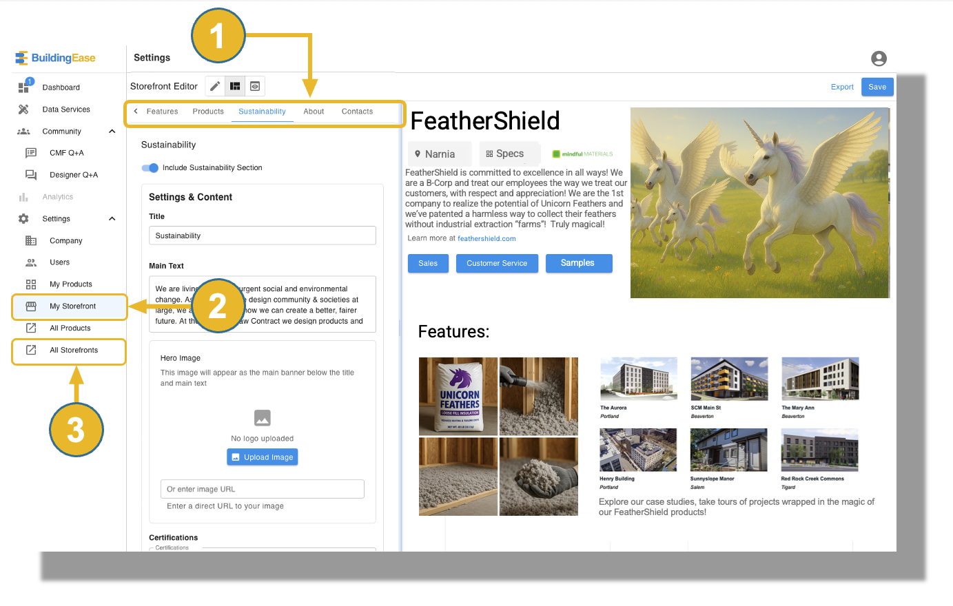 Your Storefront - BuildingEase